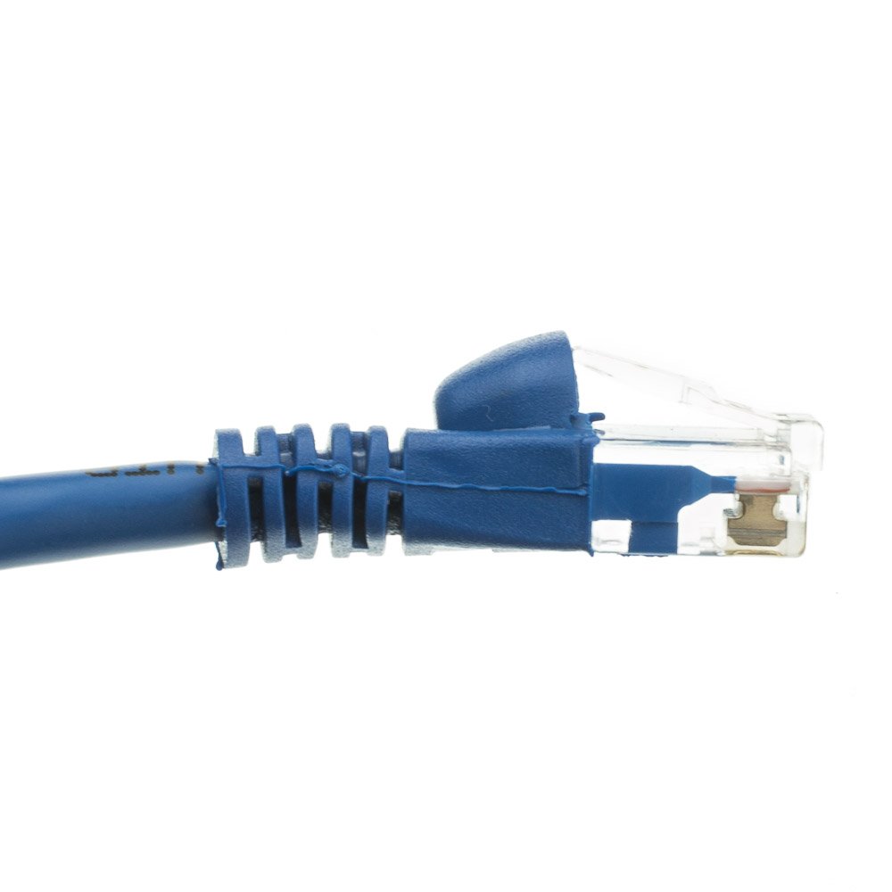 CABLYTIC (100 Pack Cat 6 Ethernet Cable 150 Feet Blue UTP Booted 150 FT ...