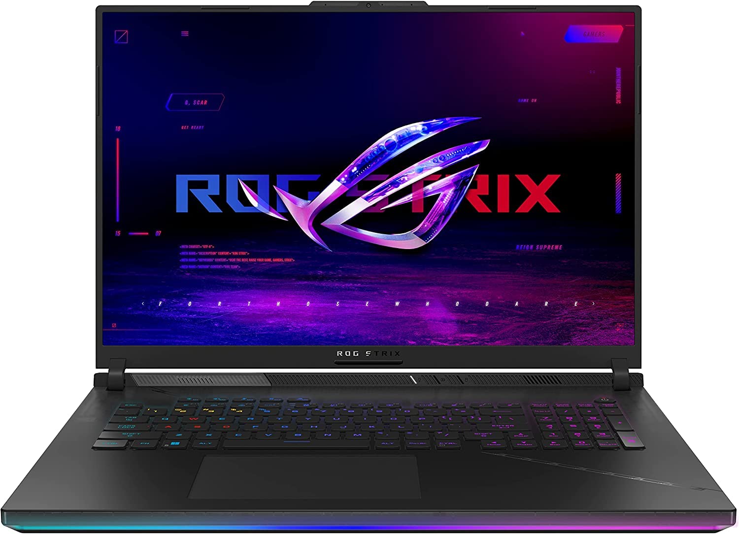 ROG Strix Scar 18 inch, RTX 4090 175W, QHD+ 240Hz, 24 Core Intel i9 ...