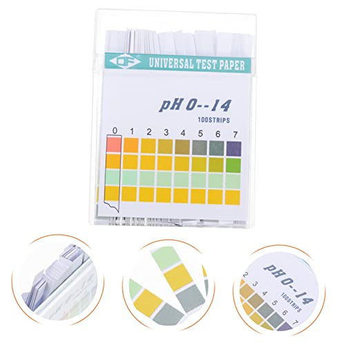 ULTECHNOVO 100pcs Ph Test Paper Body Monitor Ph Levels Ph Testing Paper ...