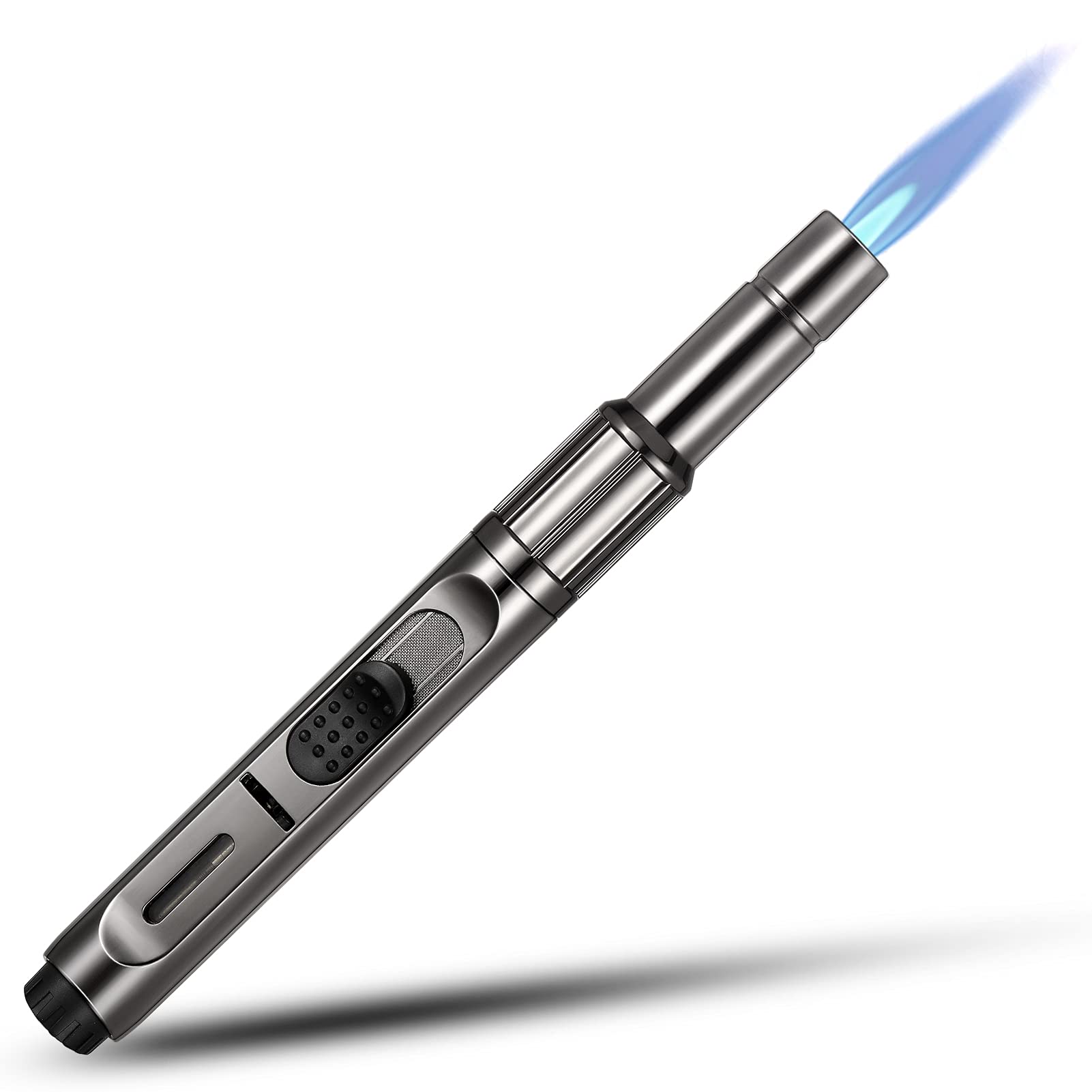 Butane Torch Lighter Long Butane Lighter Refillable Kitchen Torch ...