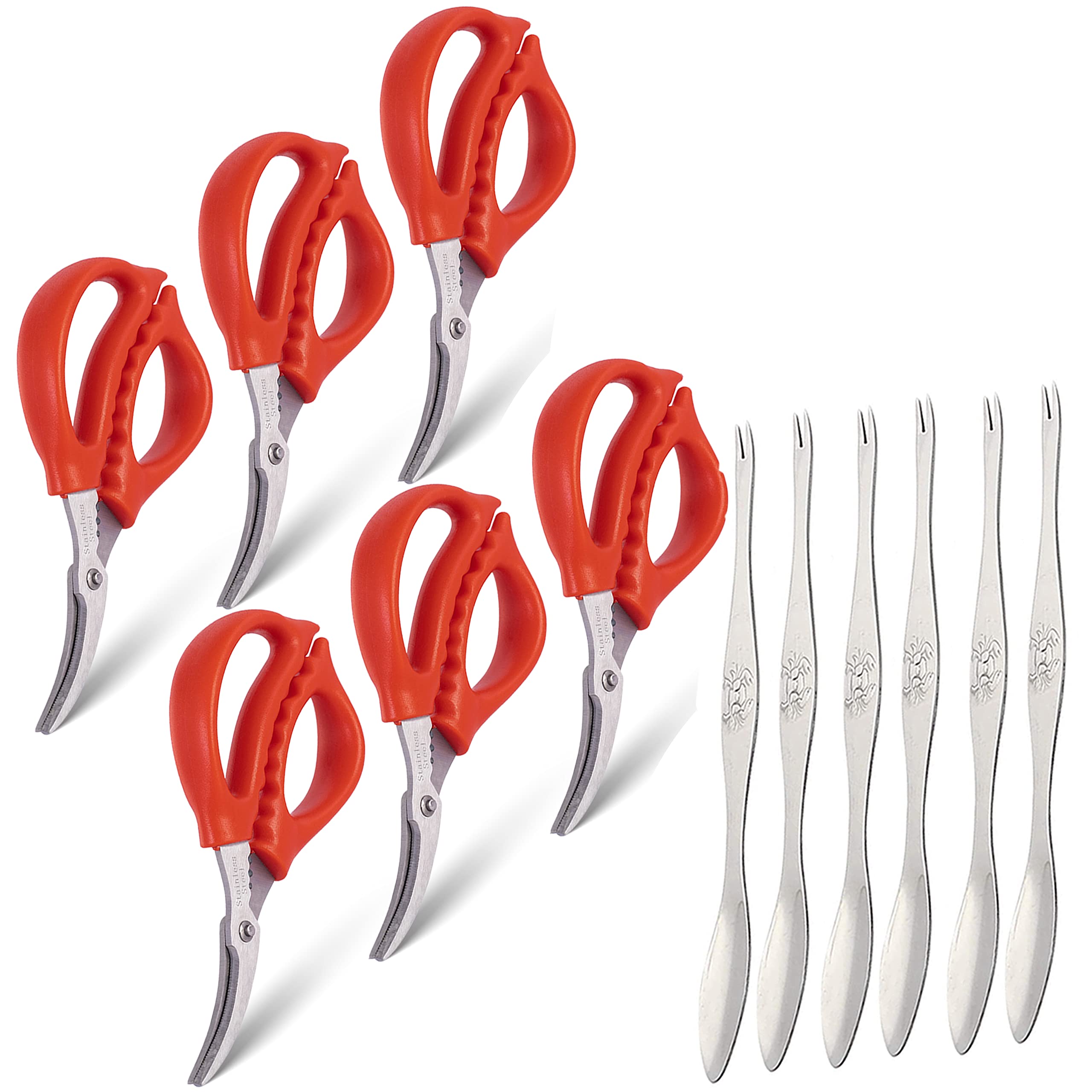 Endurance Stainless Steel 6.1 Inch Seafood Scissors 12 pcs — 🛍️ The ...