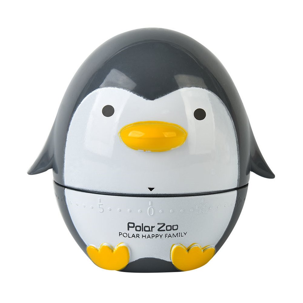 Golandstar Cute Cartoon Penguin Timers 60 Minutes Mechanical Kitchen ...