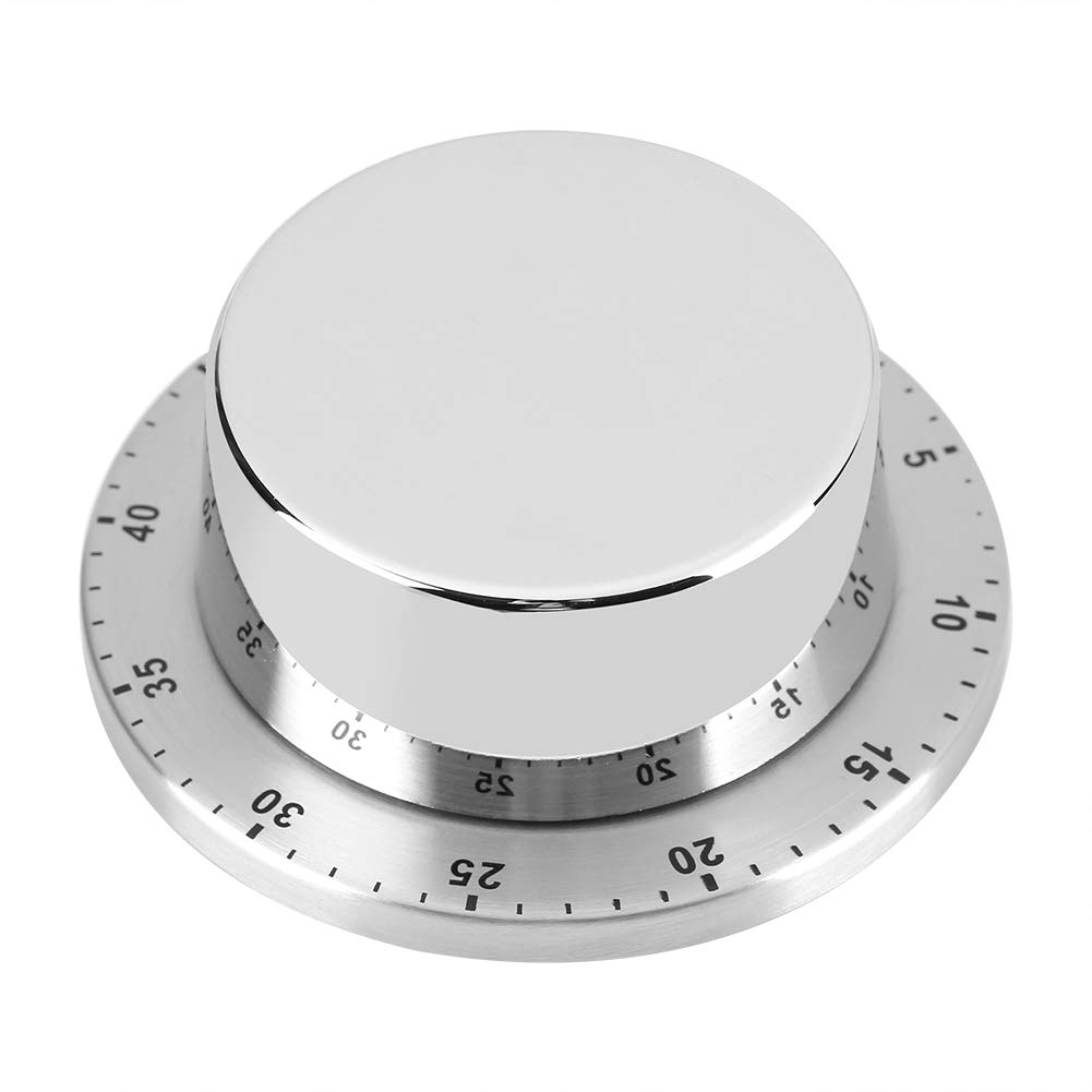 Kitchen Timer, Acogedor Mechanical 1-Hour Kitchen Timer, Stainless ...