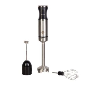 MasterChef Immersion Blender Handheld, 400W & Digital Meat Thermometer ...