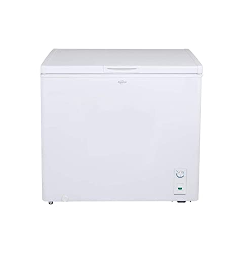 Koolatron Large Chest Freezer, 7.0 cu ft (195L), White, Manual Defrost ...