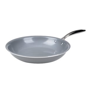 Goodful Ceramic Nonstick 11 Inch Frying Pan, Dishwasher Safe Pots and ...