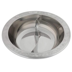 Divided Hot Pot, Stainless Steel Shabu Hot Pot Divided Hot Pot Pan ...