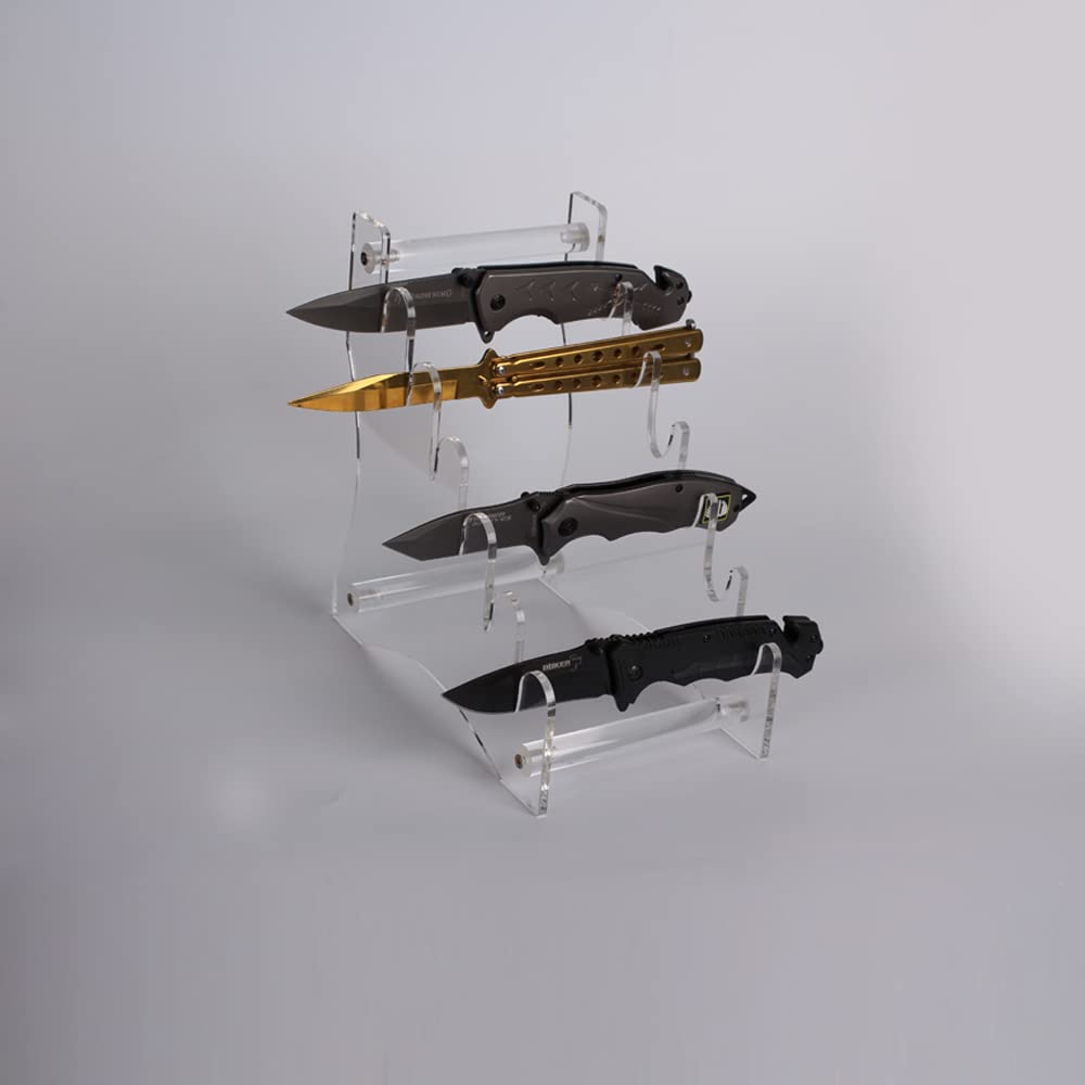 Dagger Rack Butterfly Knife Rack Knife Display Rack Knife Storage Rack Acrylic Desktop Display ...