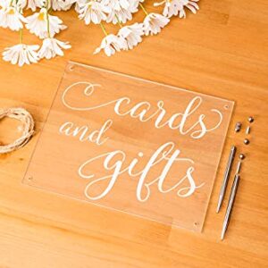 Calculs Gifts and Cards Acrylic Calligraphy Sign Wedding Shower ...