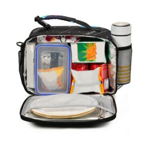 Sinestour Insulated Lunch Bag Colorful Solar System Lunch Box Container ...