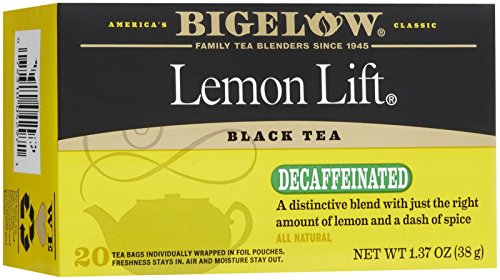 Bigelow Lemon Lift Decaffeinated Black Tea 20 ea — 🛍️ The Retail Market