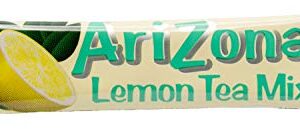 Arizona Lemon Iced Tea Stix Sugar Free, 10Countper Box (Pack of 6), Low ...