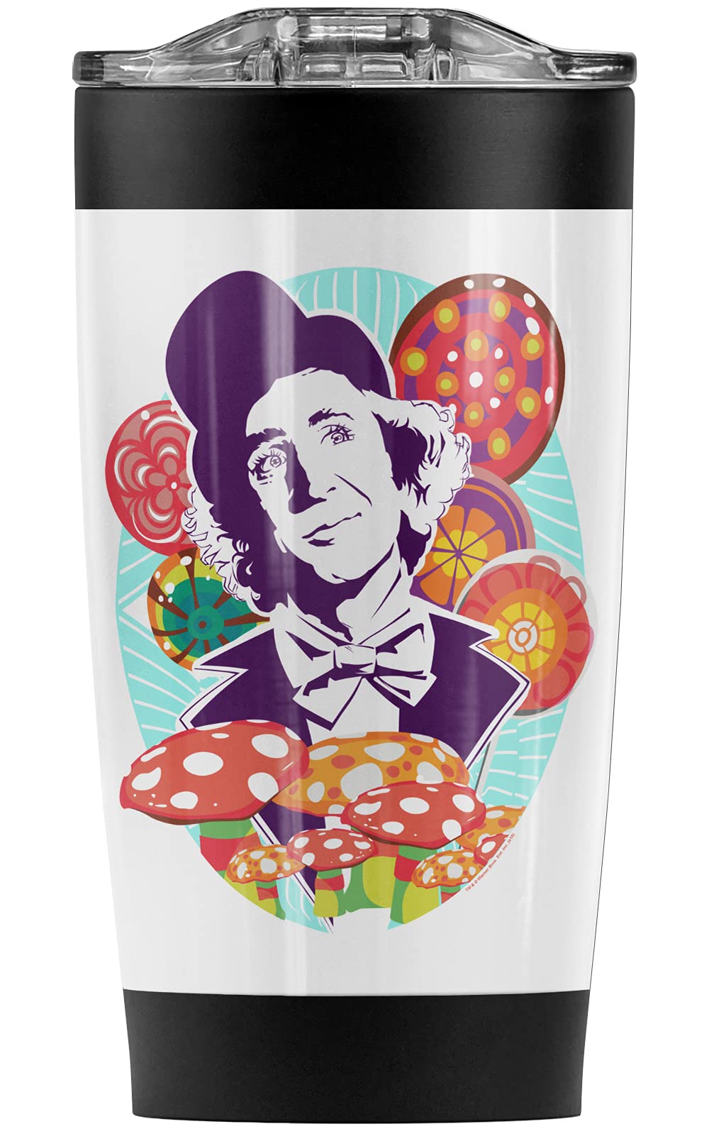 Logovision Willy Wonka Willy Stainless Steel Tumbler 20 oz Coffee ...