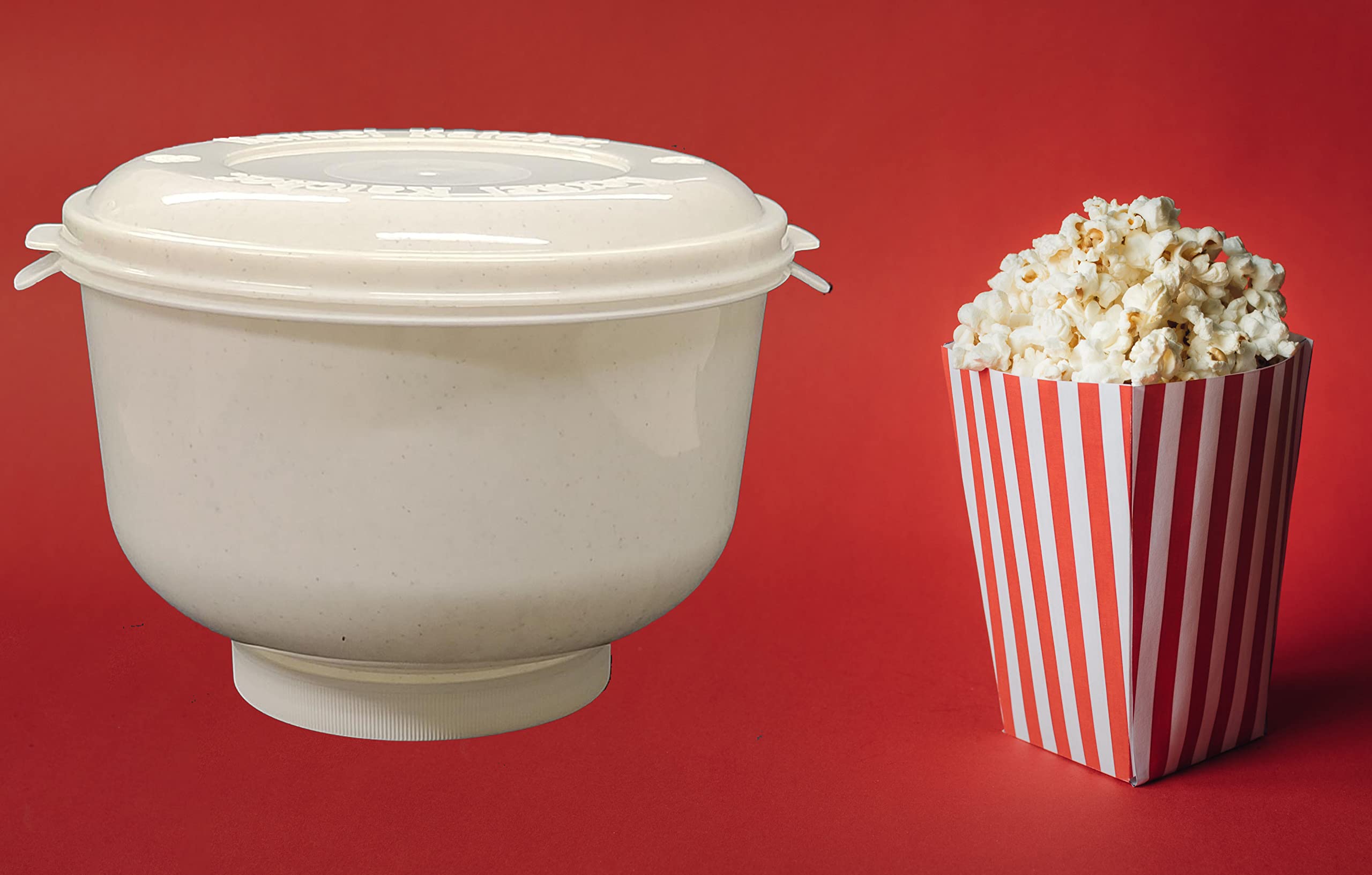 APSI Store Kernel Katcher Popcorn Bowl Set - Popcorn Sifter Shaker ...
