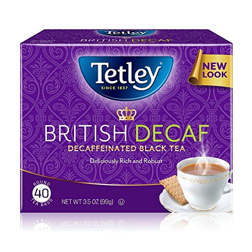 Tetley British Blend Decaffeinated Black Tea, 40 Tea Bags — 🛍️ The ...