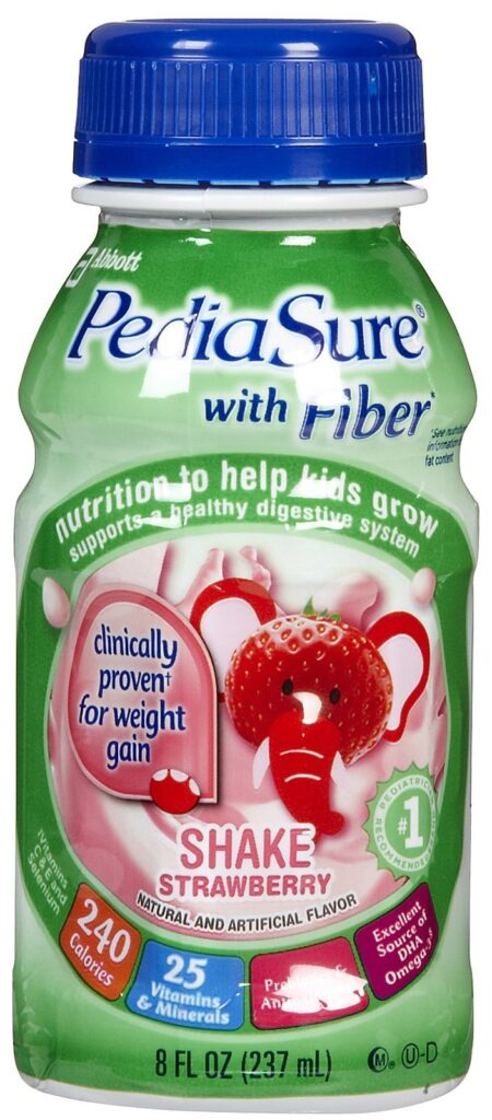 PediaSure Grow & Gain Non-GMO and Gluten-Free Shake Mix Powder ...
