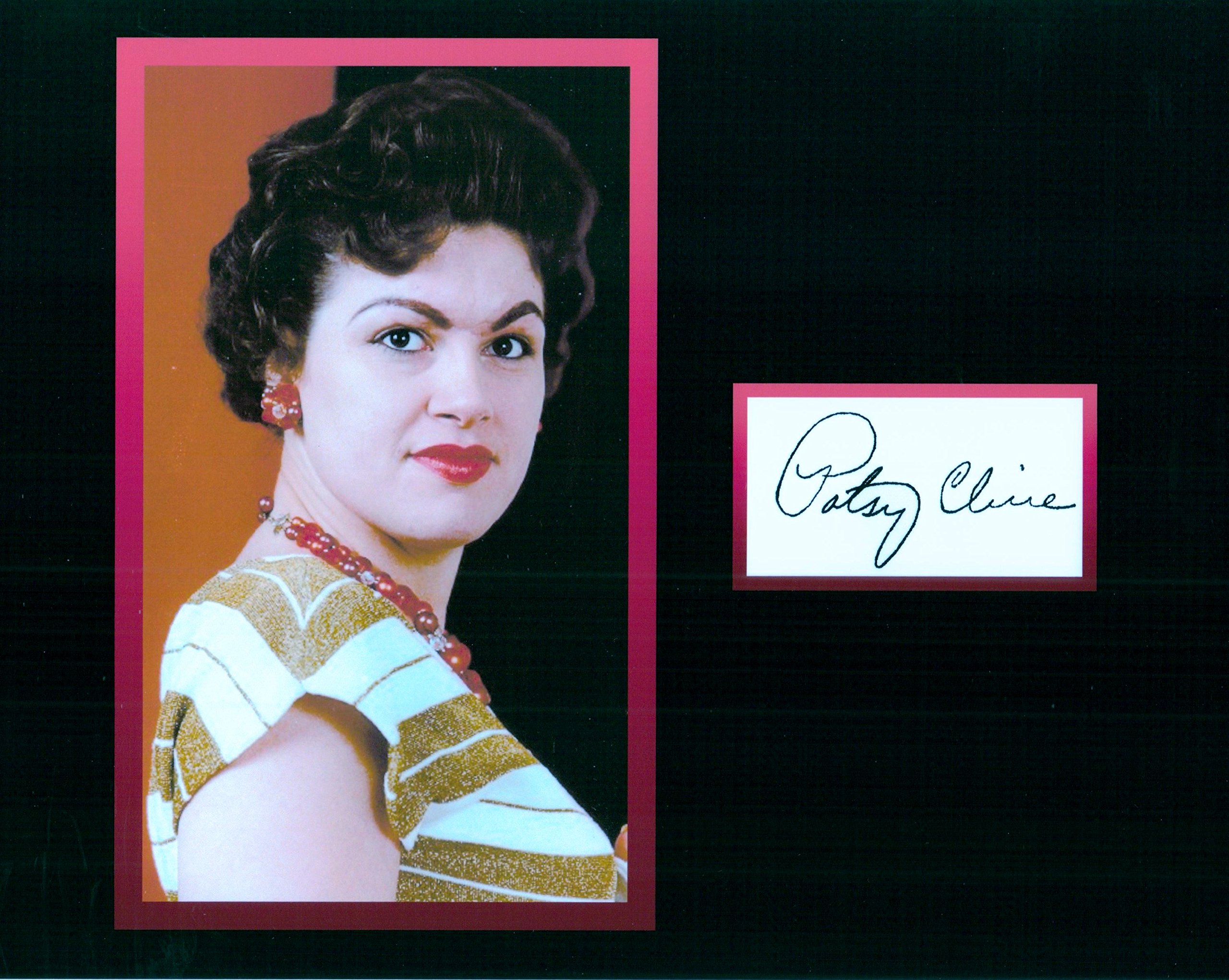 Kirkland Signature Patsy Cline 8 X 10 Autograph Photo on Glossy Photo ...