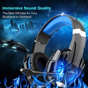 Voice Changer Gaming Headset with Mic for Xbox One,PC,PS4,Over-Ear ...
