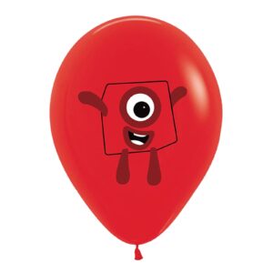 Numberblocks Balloons 20 pack 12" Latex Balloon Numberblocks Theme ...
