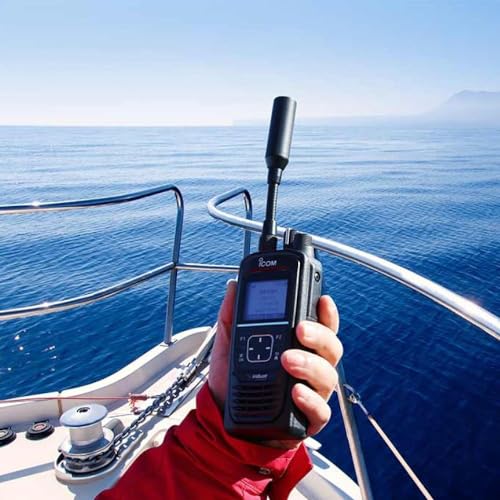 ICOM IC-SAT100 Icom & Iridium Satellite Push-to-Talk PTT Transceiver ...