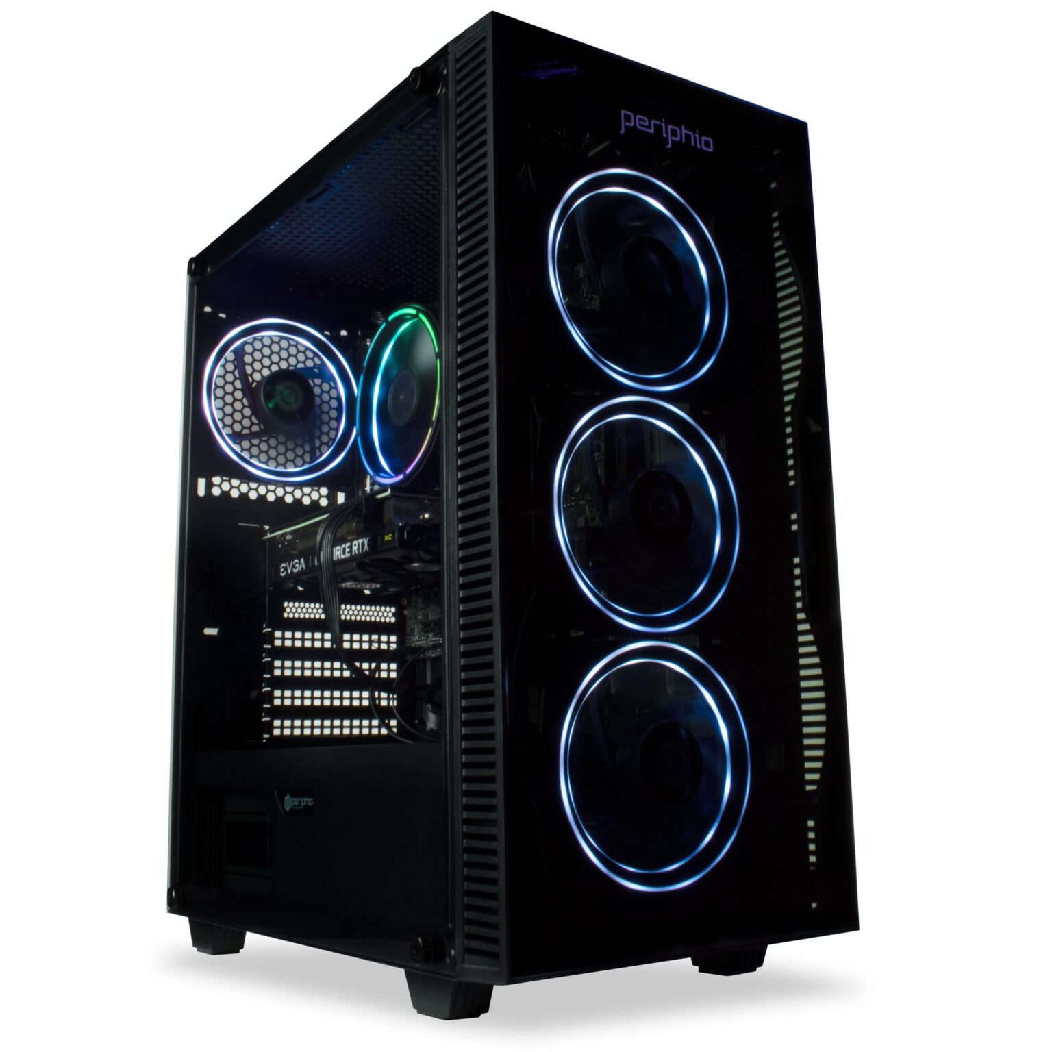 Periphio Castle Prebuilt Gaming PC - AMD Ryzen 5 4600G CPU (4.2GHz ...