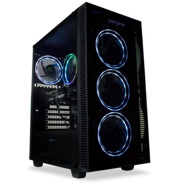 Periphio Castle Prebuilt Gaming PC - AMD Ryzen 5 4600G CPU (4.2GHz ...