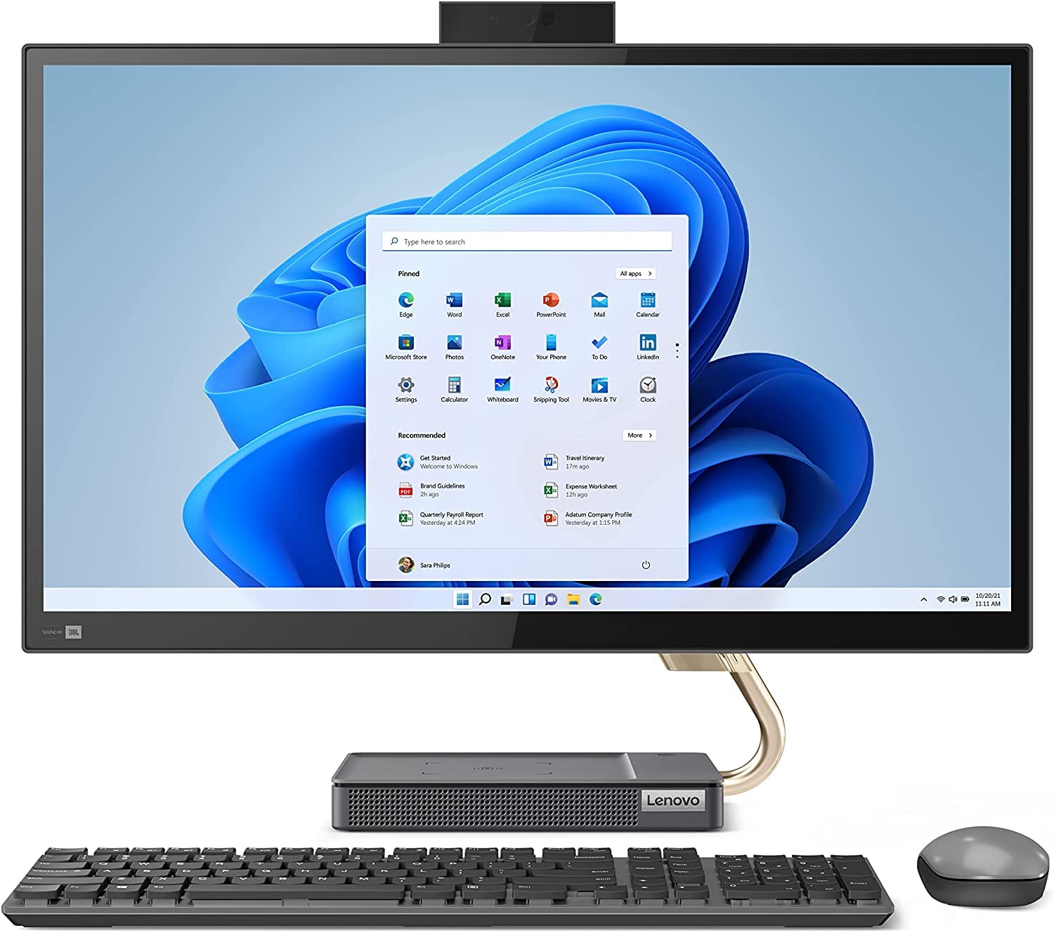 Lenovo IdeaCentre 5i AIO Desktop, 27-inch QHD Touchscreen, Intel Core ...