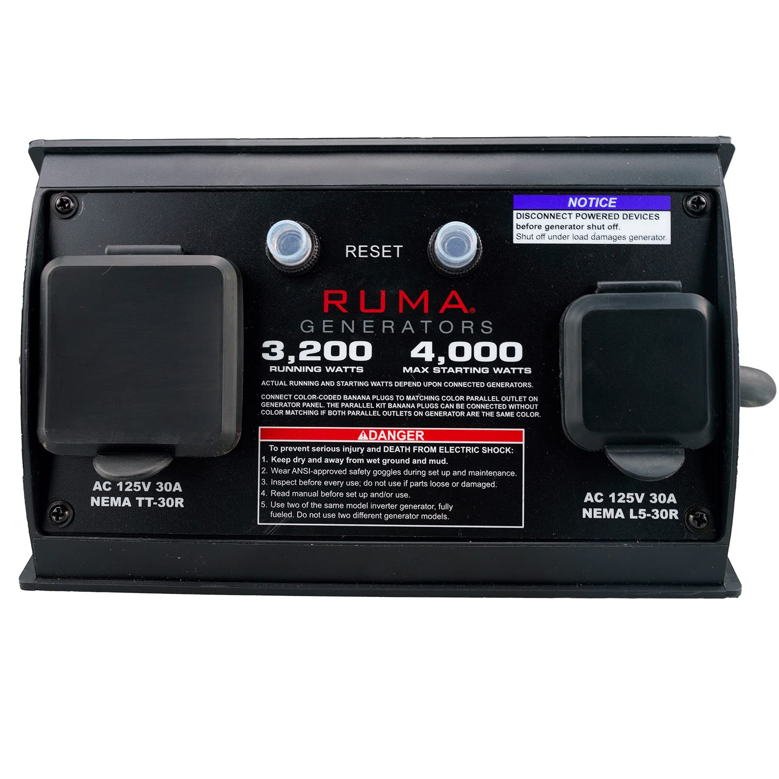 Ruma 30A Parallel Kit for Inverter Generator — 🛍️ The Retail Market
