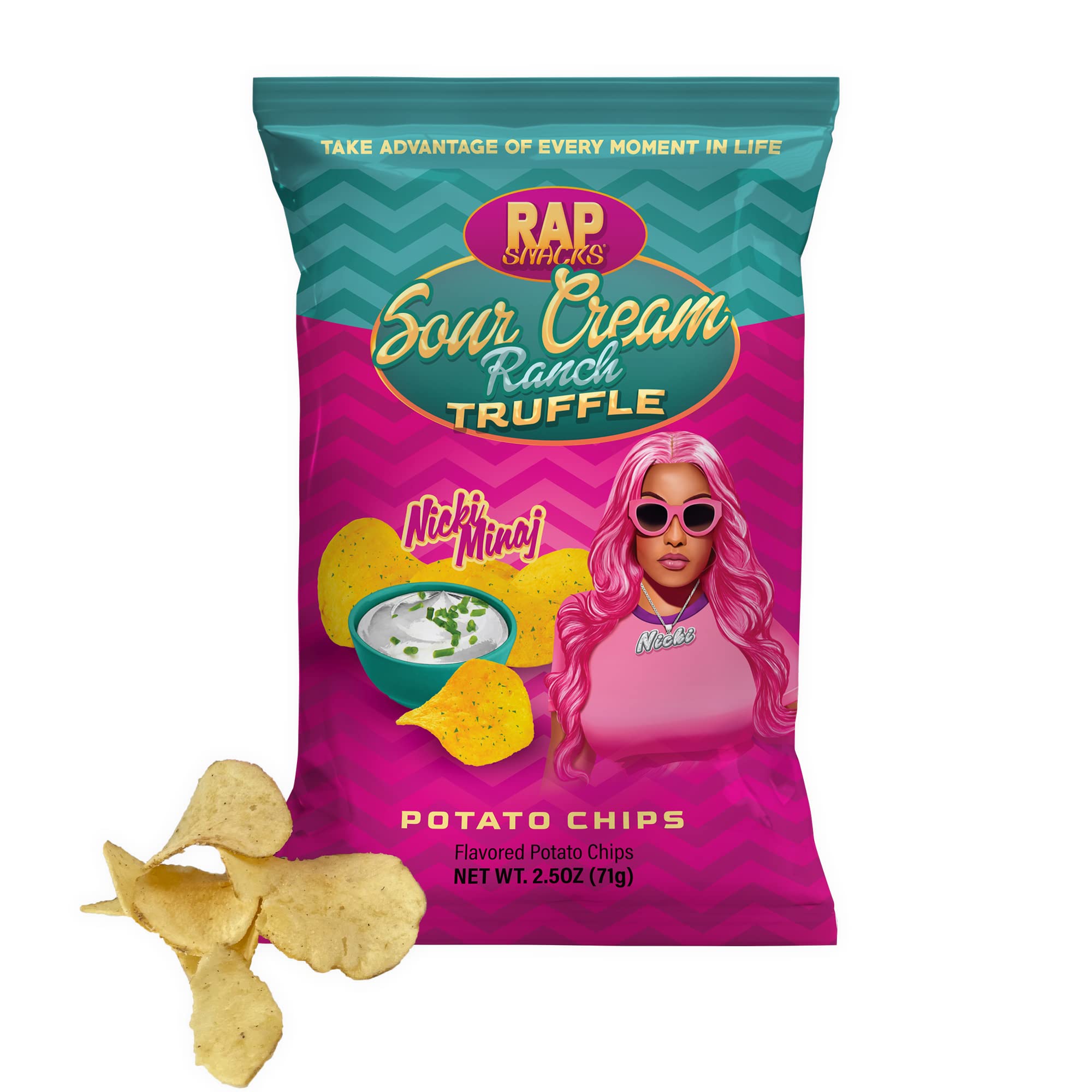 Rap Snacks Nicki Minaj Sour Cream Ranch Truffle Chips -Pack of 6 — 🛍️ ...