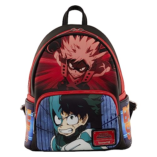 Loungefly My Hero Academia: Deku vs. Kacchan Collection Mini-Backpack ...