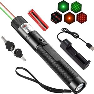FOBSERD Long Range Tactical Green with Red Beam Laser Pointer ...