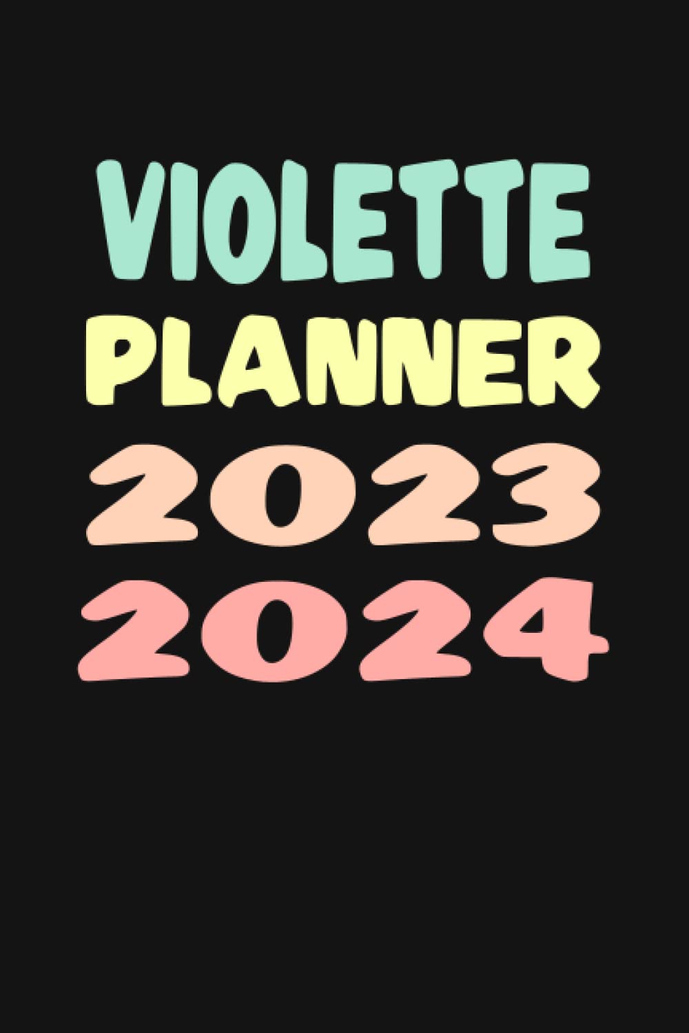 VIOLETTE: Custom Name Weekly Planner 2023-2024 — 🛍️ The Retail Market