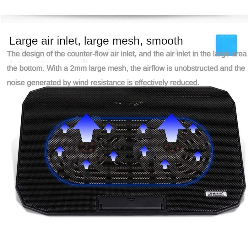 Laptop Cooling Pad Gaming Laptop Cooling Pad Slim USB Powered Laptop ...
