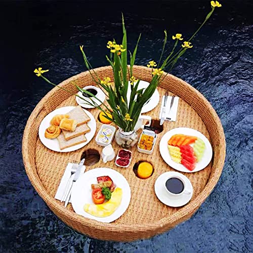 ENPAP DIY Floating Drink Holder Refreshment Table Tray for Pool or ...