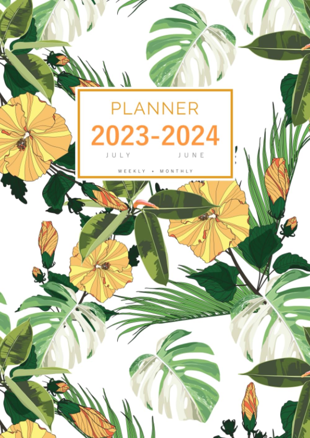 Planner July 2023-2024 June: A4 Weekly and Monthly Organizer | Summer ...
