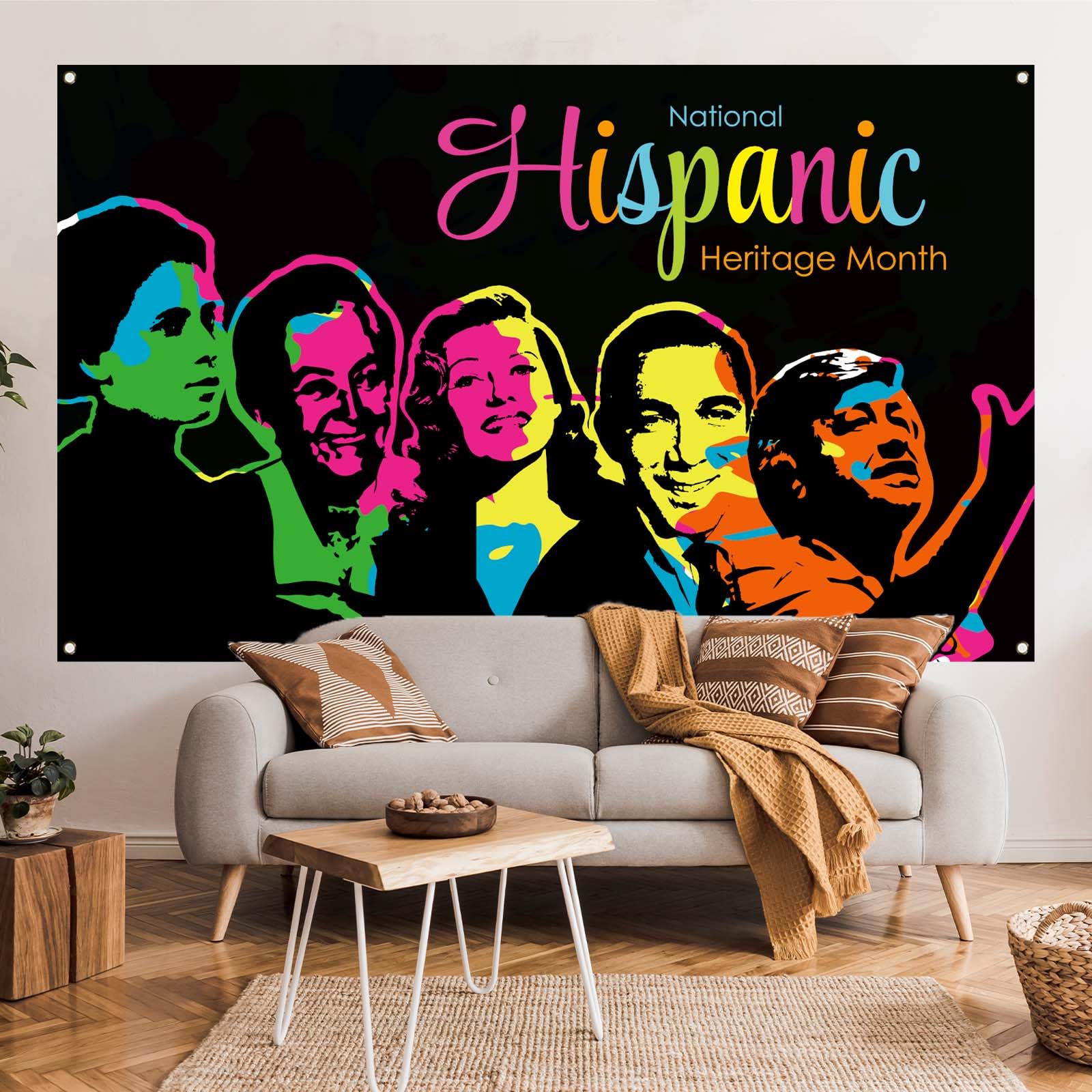 Hispanic Heritage Month Backdrop Hispanic Heritage Decorations World ...