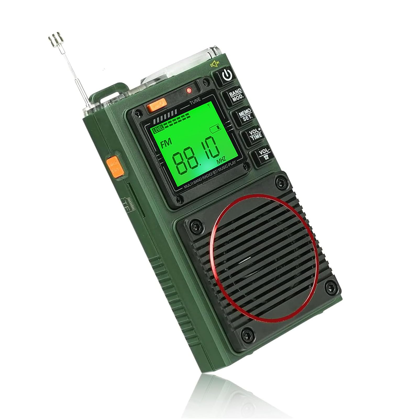 Retekess TR111 Shortwave Radio, Pocket Radio with Bluetooth, AM FM SW ...