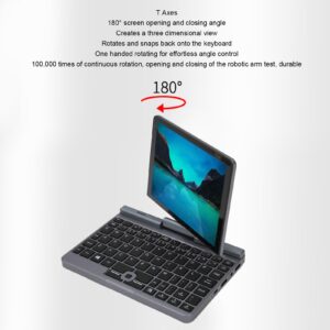 8 Inch Laptop, Micro PC, 1280 x 800 Touch Screen, LPDDR5 12GB RAM, for ...