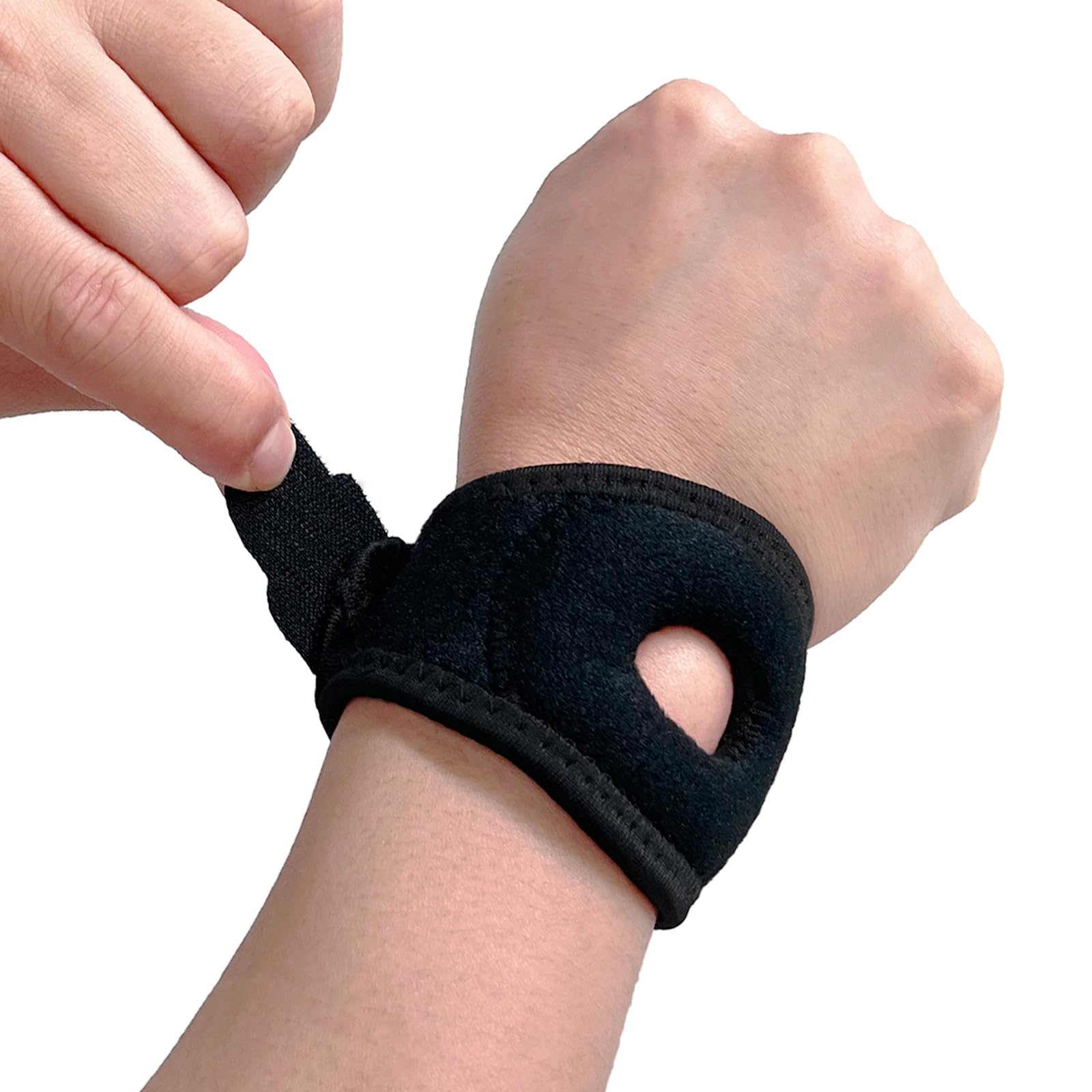 Wrist Brace For TFCC Tears, Adjustable Wrist Wrap with Soft Ring Pad for Ulnar Sided Wrist Pain ...