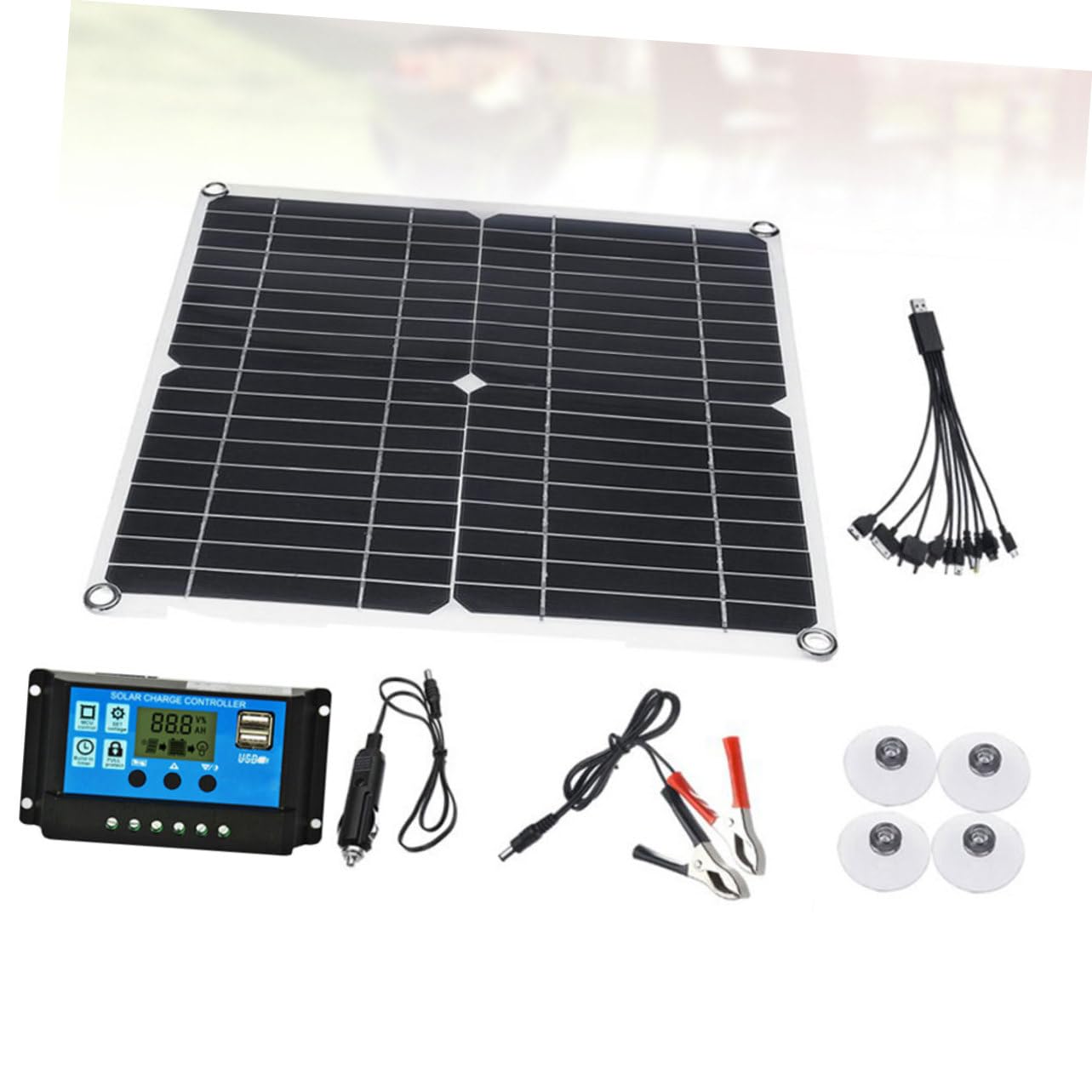 Yardenfun 1 Set Solar Panel Controller Set Solar Battery Maintainer ...