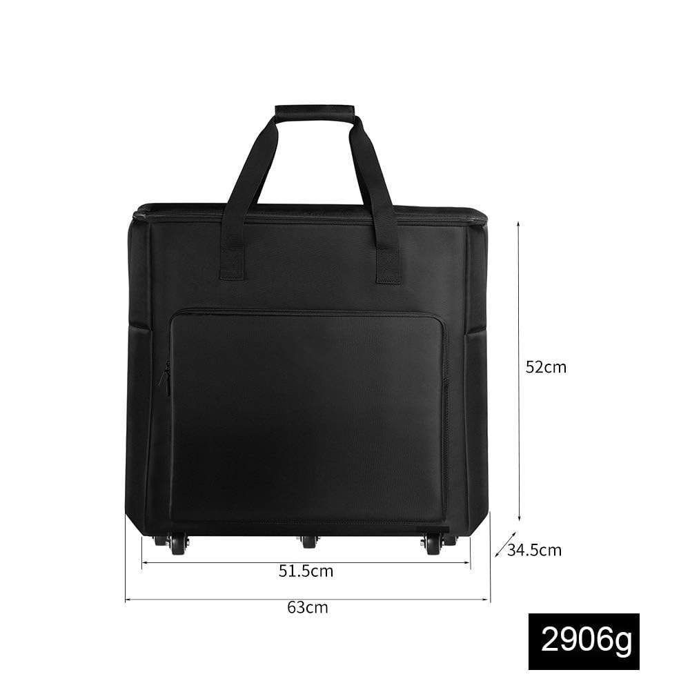 Buwico Desktop PC Computer Travel Storage Carrying Case Bag with Wheels ...