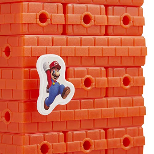 Hasbro Jenga: Super Mario Edition Game, Block Stacking Tower Game for ...