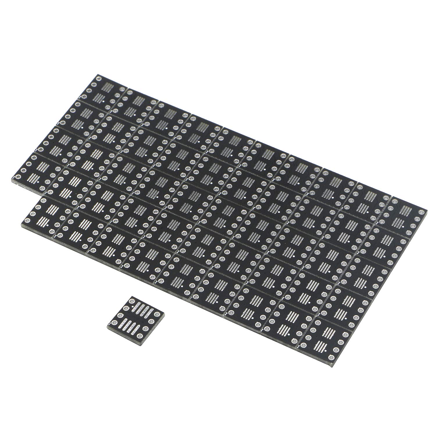 JIUWU 8 Pin Double-Side Prototype Printed Circuit PCB Adapter Universal ...