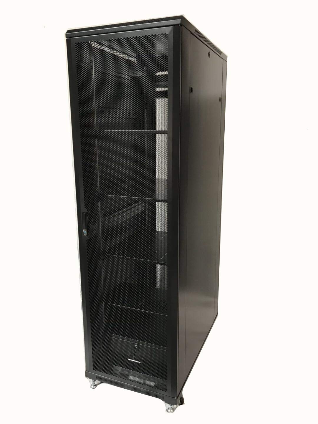 RAISING ELECTRONICS 42U Rack Mount Internet/Network Server Cabinet 600MM (24inch) Deep Fully ...