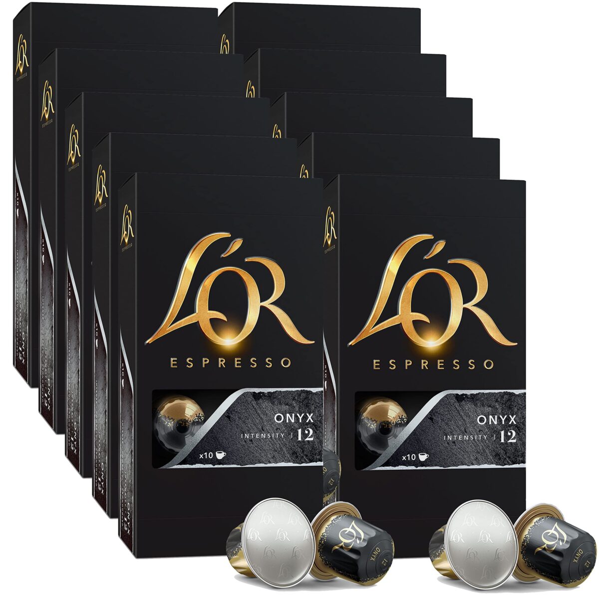 L'OR Espresso Capsules, 50 Count Variety Pack, Single-Serve Aluminum ...