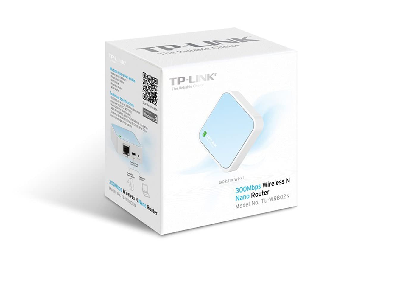 TP-Link Network TL-WR802N 300Mbps Wireless N Nano Router 802.11n/g/b ...