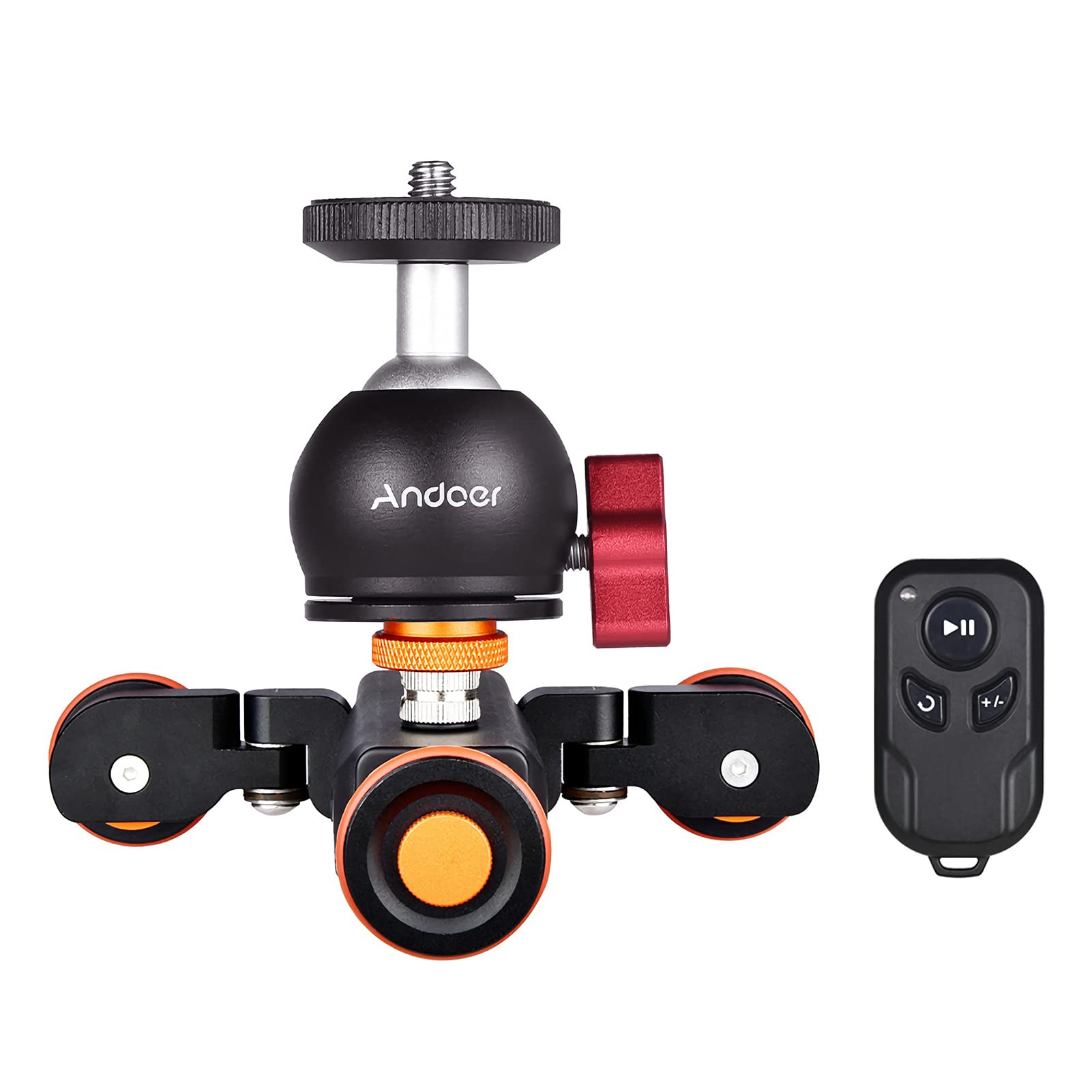 Andoer 3-Wheels Wireless Remote Control Motorized Camera Video Auto ...