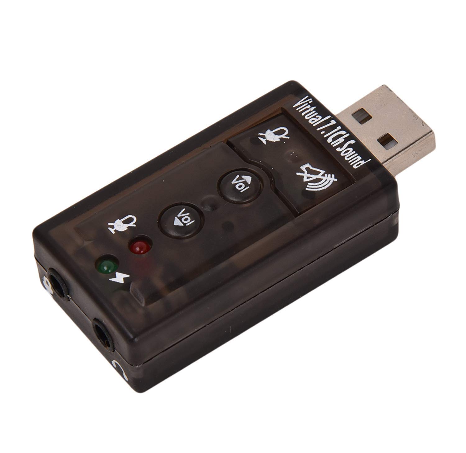 Simyoung USB 7.1 Channel USB External Sound Card Audio Adapter(Sound ...