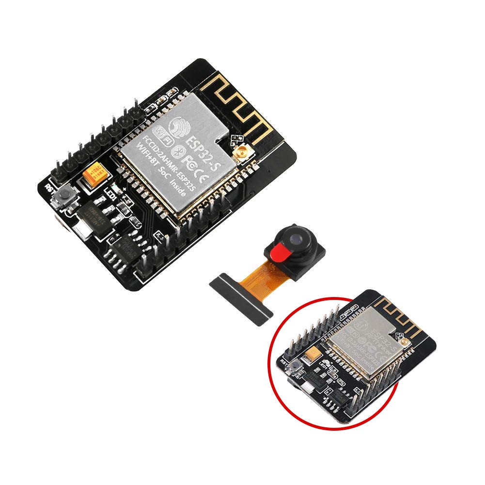 ESP32 Camera WiFi+Bluetooth Module 4M PSRAM ESP32 5V Low-Power Dual ...