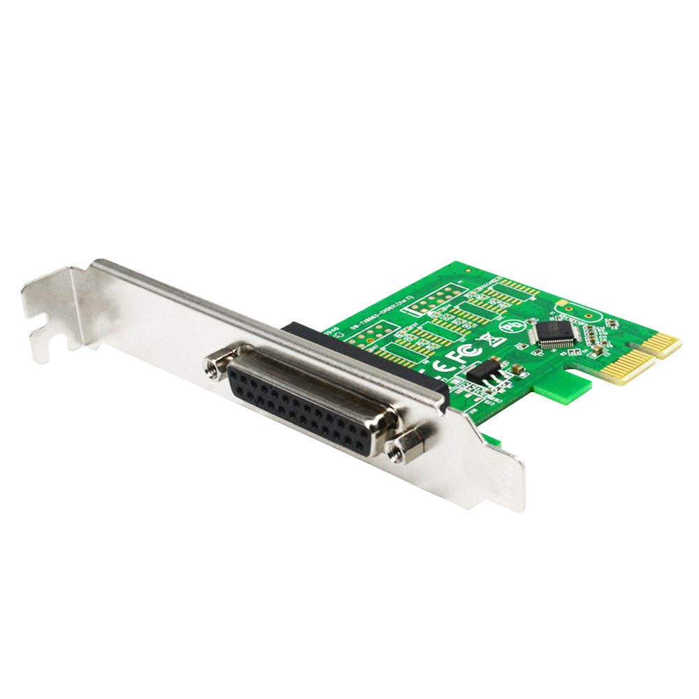 GODSHARK PCIe Parallel Port Expansion Card, PCI Express to DB25 LPT ...